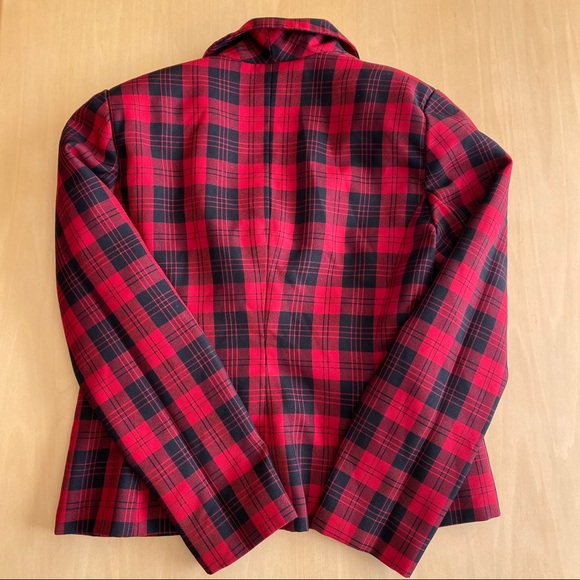 Giorgio Sant’Angelo | Jackets & Coats | Giorgio Santangelo Plaid Blazer ...